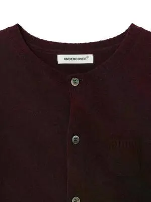 Undercover Sheer-panel Button-up Cardigan