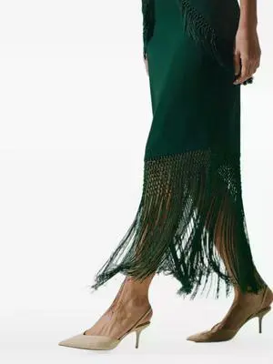 BAOBAB Austin Fringe-detail Maxi Skirt