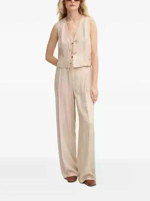 MOS MOSH Mmelva Inah Striped V-neck Vest