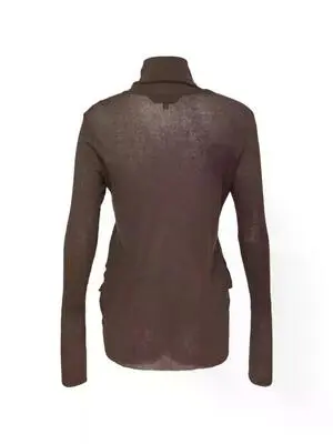 MELITTA BAUMEISTER Double-layer Turtleneck Top