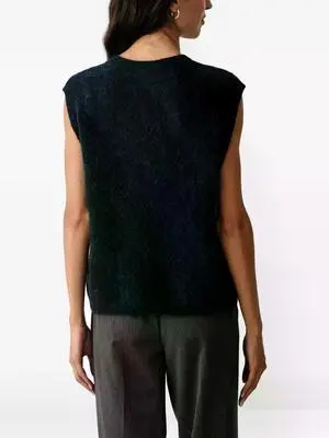 MOS MOSH Almine Button-up Sleeveless Cardigan