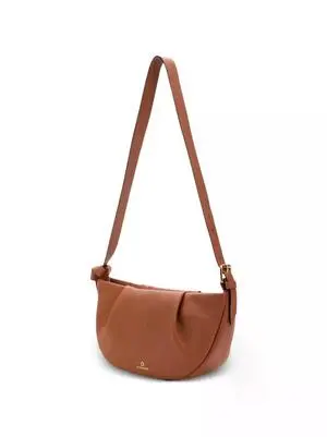 LA PORTEGNA Claudia Leather Shoulder Bag