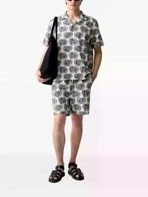 LES DEUX Dahlia Jacquard Shorts