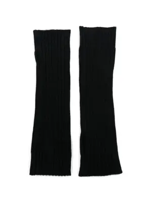 CT PLAGE Cashmere Arm Warmer - Black