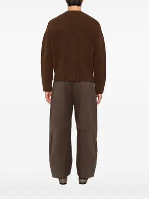AMI Paris De Coeur Wool Cardigan