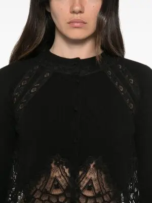 Ermanno Scervino Cashmere Lace Cardigan