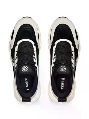 On X Loewe Cloudsolo Panelled Sneakers - Black