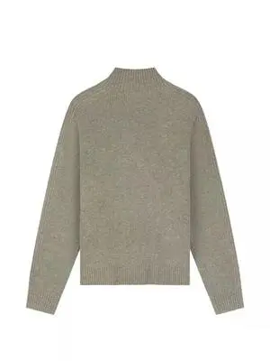 OLAF Buttoned Rib-knit Sweater