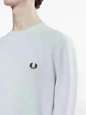 Fred Perry Embroidered-logo Sweater