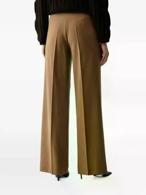 Luisa Spagnoli Pressed-crease Wide-leg Trousers