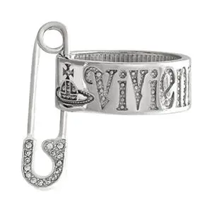 VIVIENNE WESTWOOD Vernon Ring 'platinum - Silver