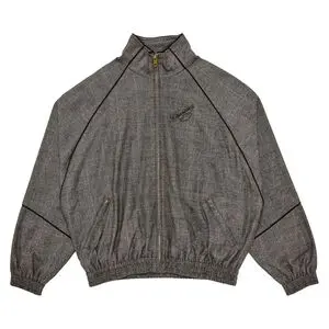 WILLY CHAVARRIA Ruff Rider Track Jacket 'uniform Brown / Black - Red