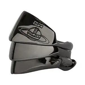 VIVIENNE WESTWOOD Knuckleduster Ring 'ruthenium