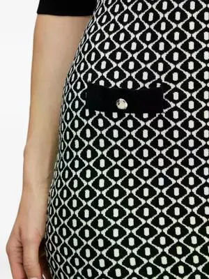 MORGAN Patterned Mini Dress