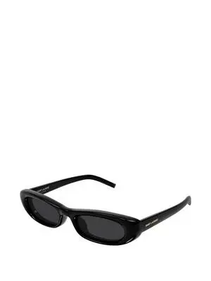 Saint Laurent Sl 557 Shade Plump Oval-frame Sunglasses