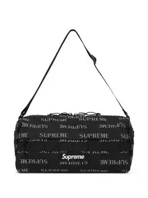 Supreme Logo-print Utility Bag - Black