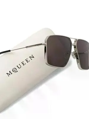 Alexander McQueen Angular-frame Sunglasses