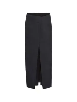 Khaite Tal Maxi Skirt - Blue