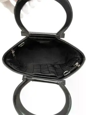 Celine 1999 Macadam Pvc Top Handle Bag Satchel