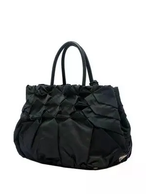 Prada 2013-2026 Tessuto Origami Pleated Tote Bag