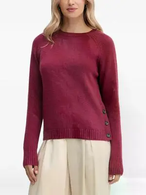 SILVIAN HEACH Button-detail Sweater - Red