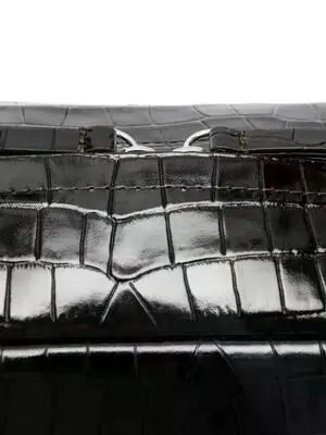 ALYSI Bowling Croc-effect Tote Bag
