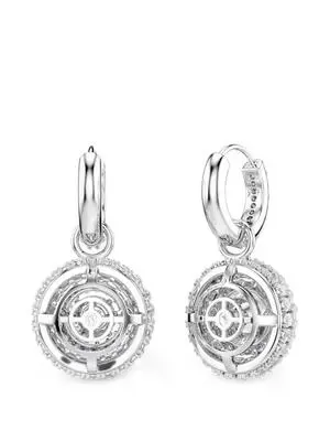 SWAROVSKI Sublima Crystal-embellished Drop Earrings - Silver