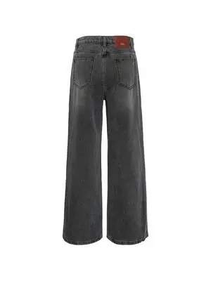 Rally Movement 4 Pockets Wide-leg Jeans