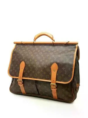 LOUIS VUITTON 1994 Monogram Sac Chasse Hunting Bag Travel Bag