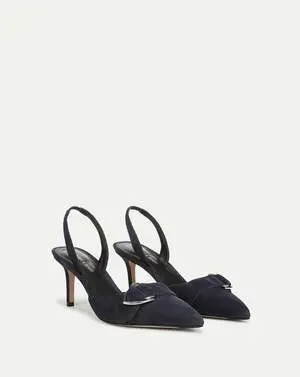 Veronica Beard Loralyn Slingback Buckle Heel