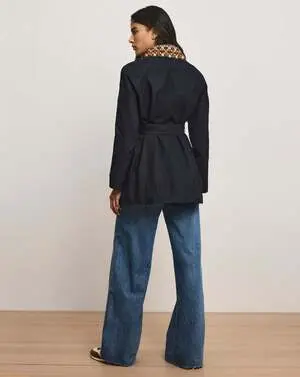 Veronica Beard Langham Belted Dickey Coat