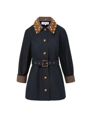 Veronica Beard Langham Belted Dickey Coat