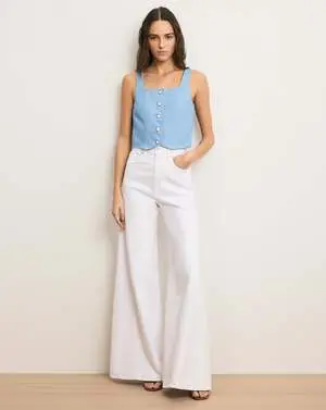 Veronica Beard Spensley Denim Vest