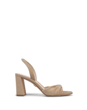 Veronica Beard Tullia Suede Slingback Al - Sand