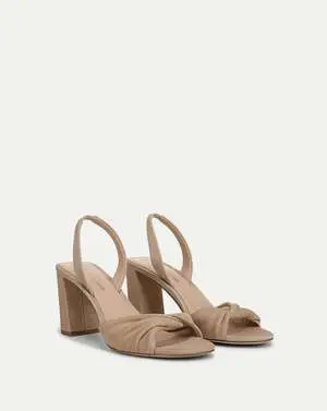 Veronica Beard Tullia Suede Slingback Al - Sand