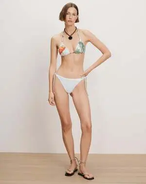 Veronica Beard Solara Bikini Bottom - Blue Multi