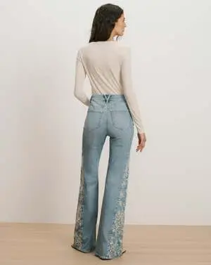 Veronica Beard Hyland Button-down T-shirt