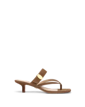 Veronica Beard Salva Dash Kitten-heel Sandal