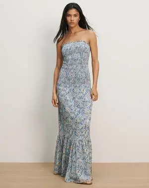 Veronica Beard Clem Floral Maxi Dress