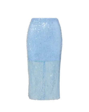 Veronica Beard Allora Sequin Midi Skirt