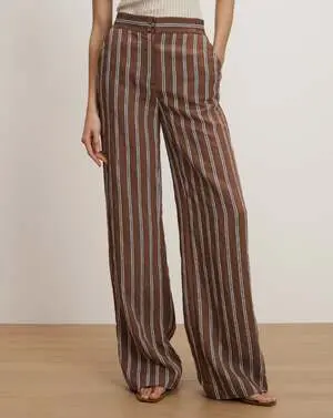 Veronica Beard Carraway Wide-leg Pant