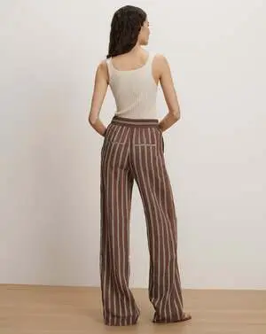 Veronica Beard Carraway Wide-leg Pant