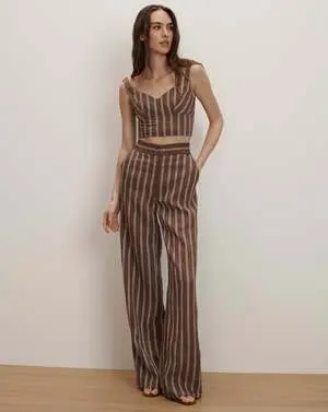 Veronica Beard Carraway Wide-leg Pant