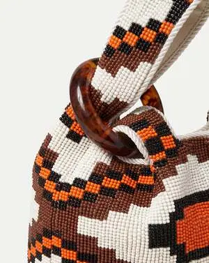 Veronica Beard Beaded Swing Clutch