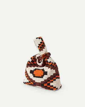 Veronica Beard Beaded Swing Clutch