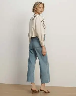 Veronica Beard Emeren Embroidered Jacket