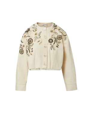 Veronica Beard Emeren Embroidered Jacket