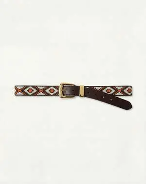 VERONICA BEARD Arch Beaded Belt