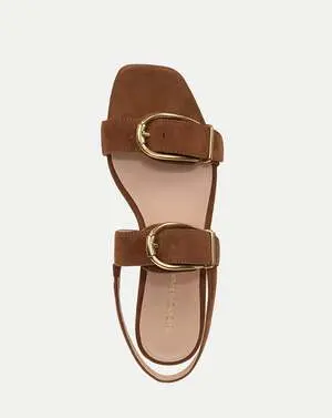 Veronica Beard Maglio Suede Sandal