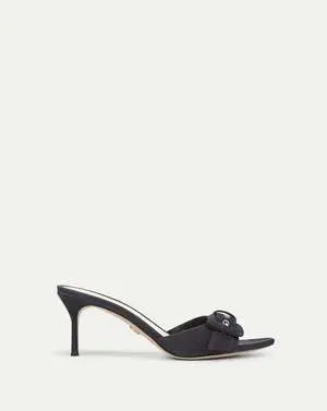 Veronica Beard Tia Buckle Sandal - Navy